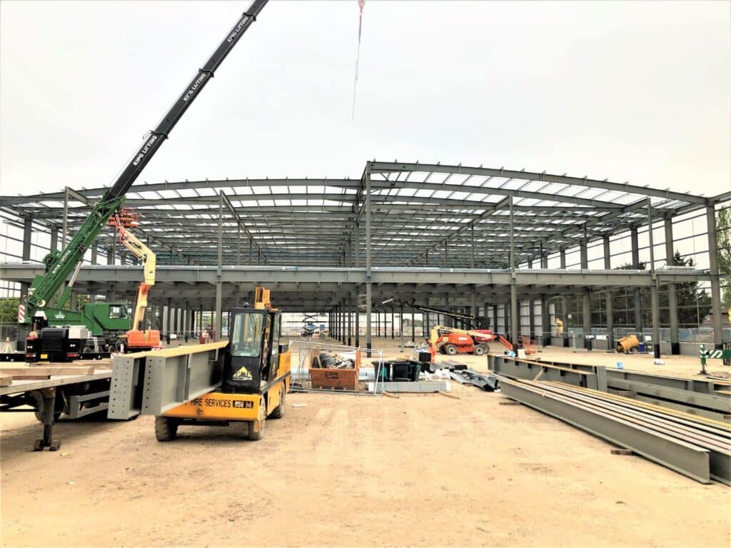 980 Tonne Data Centre - Cahill Structures